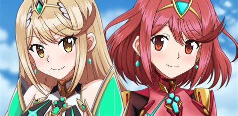 Pyra Mythra Xenoblade Chronicles 2 by CocoBandicoot31 on DeviantArt