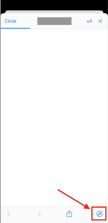 [ios] hide how to hide safari icon in in app browser · issue 406