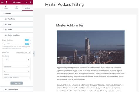 Master Addons For Elementor Review E