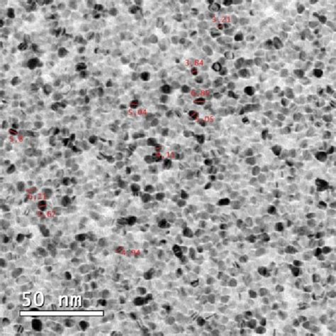 Tem Plane View Micrograph Of A Typical Sensor Stack With T Cu 2 25 Download Scientific