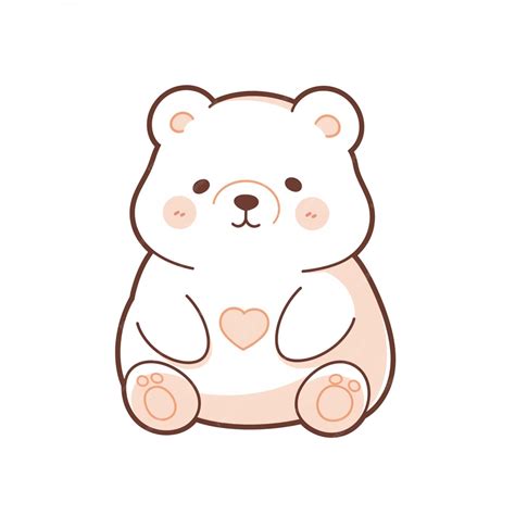 사랑스러운 만화 터 일러스트레이션은 바탕에 고립되어 있습니다 프리미엄 벡터