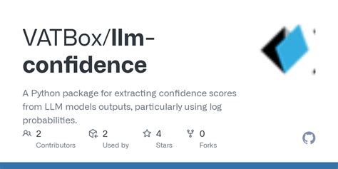 Github Vatboxllm Confidence A Python Package For Extracting