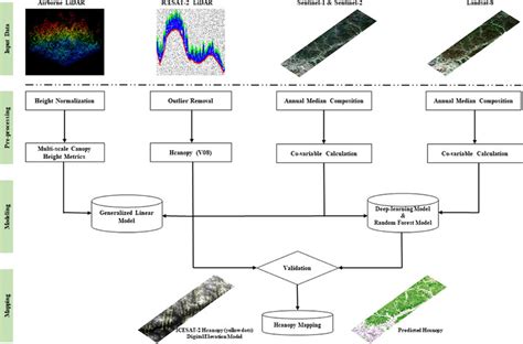 The Overall Machine Learning Based Workflow Of Mapping Forest Canopy Download Scientific
