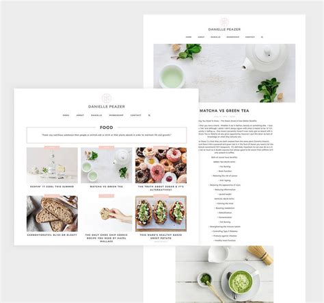 All Is Machine The Glorious Food Area Of Danielle Peazers New Website Designed And Built By