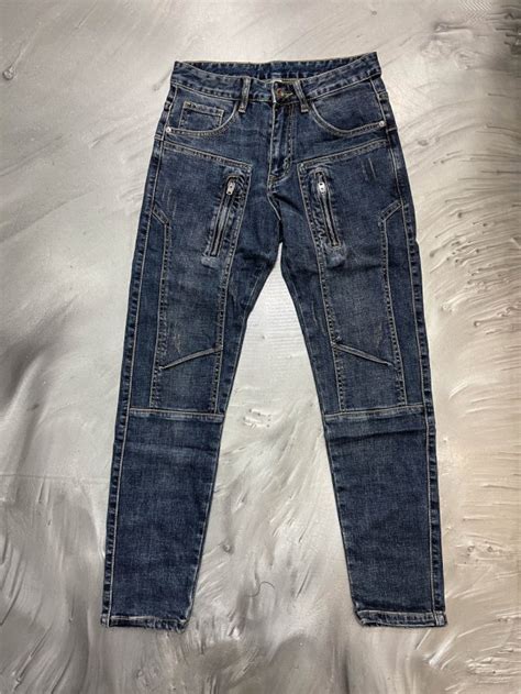 무료배송 올스판 골지 지퍼 청바지 남자청바지 빅사이즈 헬로마켓