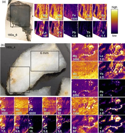 Optical Photographs And La Icp Ms Trace Download Scientific Diagram