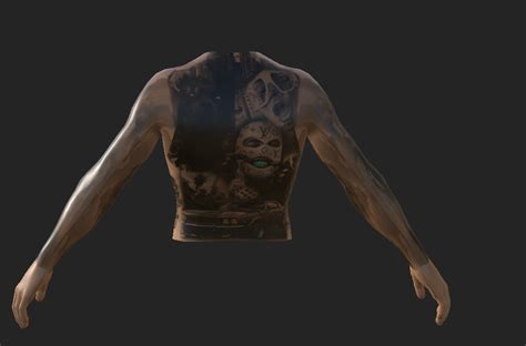 Full Body Tattoo For Mp Male Gta5