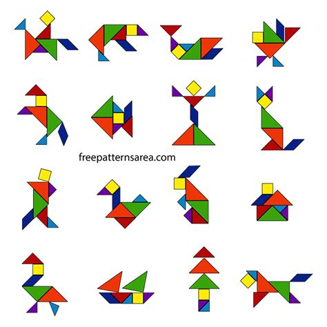 Free Printable Tangram Patterns For Creative Puzzle Making Tangram Patterns Tangram Puzzles Free Printable Tangram Patterns For Creative Puzzle Making Tangram Patterns Tangram Puzzles