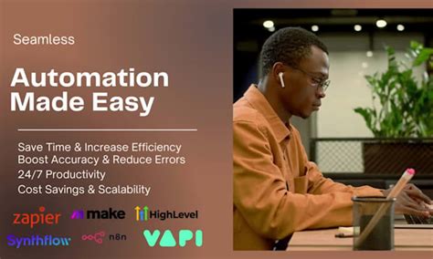 Automate Processes With Make Zapier N8n Vapi Synthflow By Logicconcept Fiverr