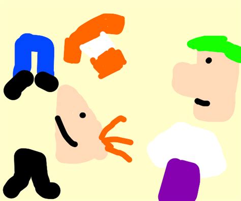 Phineas And Ferb Lasts My Pfp For A Month Drawception