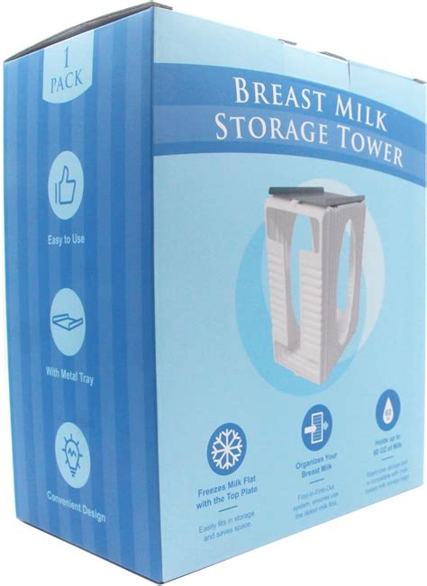 Milk Bag Storage Tower Efficiently Organize Freeze And