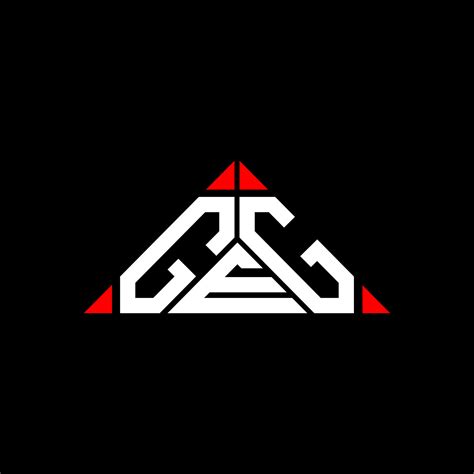 Geg Letter Logo Creative Design With Vector Graphic Geg Simple And Modern Logo 14736193 Vector