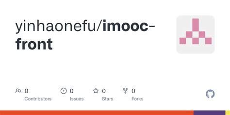 GitHub Yinhaonefu Imooc Front