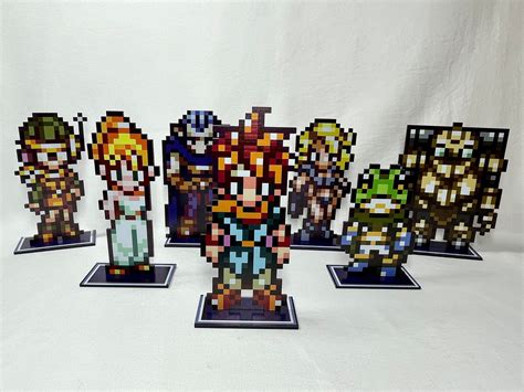 Chrono Trigger Sprites Super Nintendo Inspired Etsy