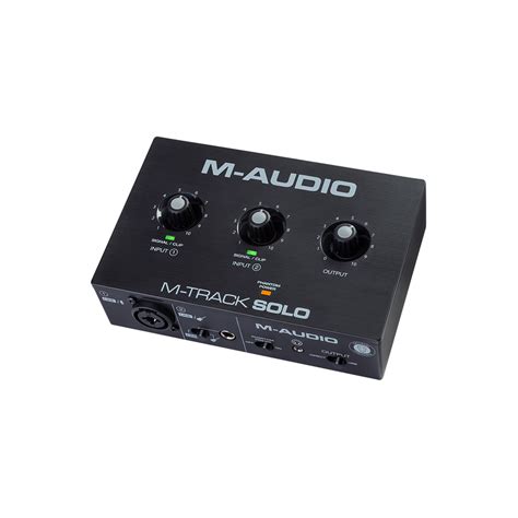 M Audio M Track Solo Audio Recording Interface Pt Sinceremusic