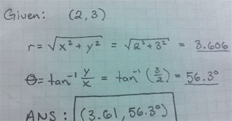 pass the fe with me converting rectangular coordinates to polar