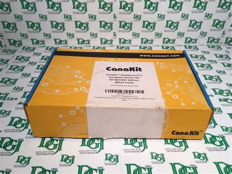 canakit raspberry pi 3 complete starter kit 32 gb evo edition black