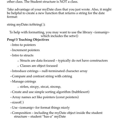 Solved Create Student Structure With The Following Fields
