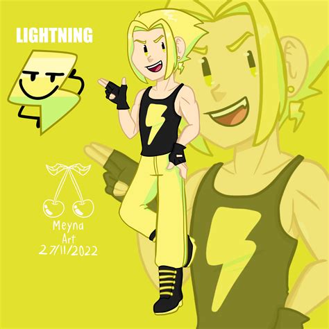 Human Lightning R Bfdifanart