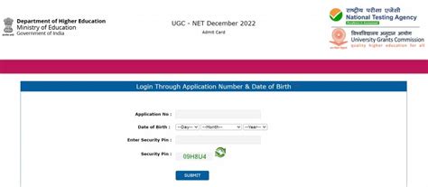 UGC NET Phase Exam Date Out Admit Card Link Subject List