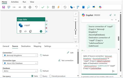 Copilot For Data Factory Overview Microsoft Fabric Microsoft Learn