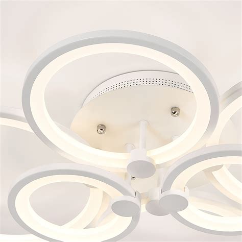 Circular Led Semi Flush Light