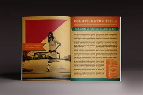 The Retro Magazine On Behance