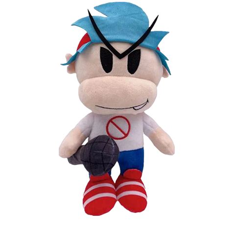 Buy Roseward Fnf Boyfriend Plush Toy Friday Night Funkin Plushies
