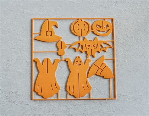 Stl File Halloween Puzzle Assembly Mini Kit 🎃 Step・template To