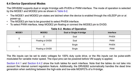 Drv8262 Single Bridge Vs Parallel Configuration For Tec Control Motor Drivers Forum Motor
