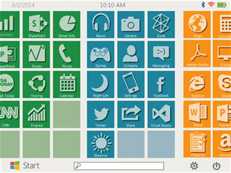 Microsoft Metro UI Concepts Behance