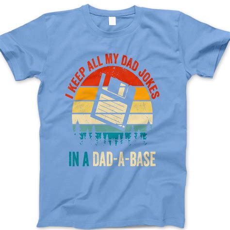 Dad A Base T Shirt Funny Tech Dad Joke Tee With Floppy Disk Graphic