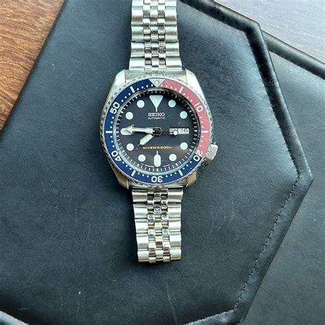 Vintage Seiko Skx175 Singapore Pepsi Mens Automatic Diver Watch 7s26 0029 Rare Watchcharts