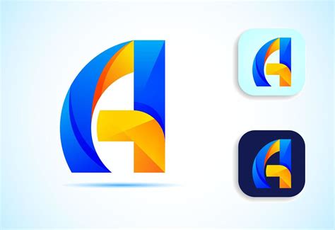 A Alphabet 3d Logo 3d Letter Logos 2575 Best 3d Letter Logo Ideas