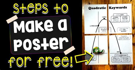 How To Enlarge A PDF Into A Multi Page Poster For FREE Simple Steps Classroom Posters High