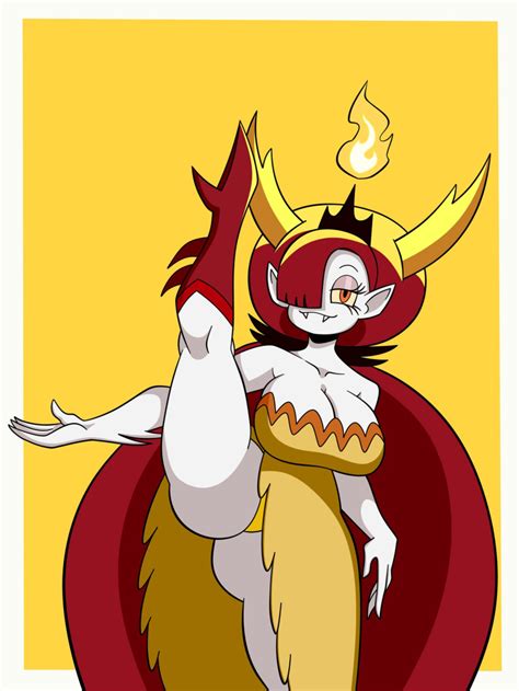 Rule 34 Big Breasts Clothed Disney Dumbp13 Goth Hekapoo Horns Panties