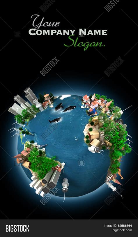 3d Rendering Ecology Image And Photo Free Trial Bigstock