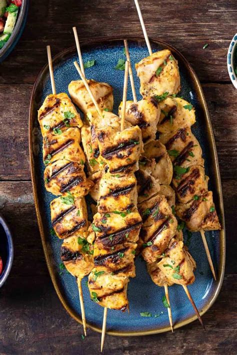 Joojeh Kabob Persian Chicken Kabob The Mediterranean Dish