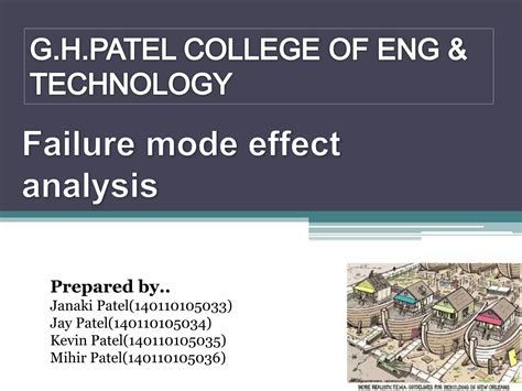 Failure Mode Effect Analysis PPT
