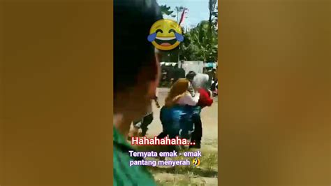 Kocak Emak Emak Ikut Lomba Shorts Youtube