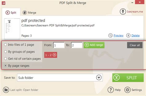How To Split PDF Files Icecream Apps
