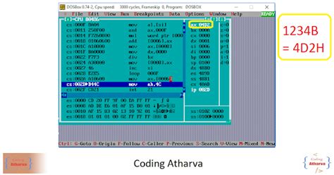 Program To Convert BCD Number To Hexadecimal Number In Microprocessor Coding Atharva