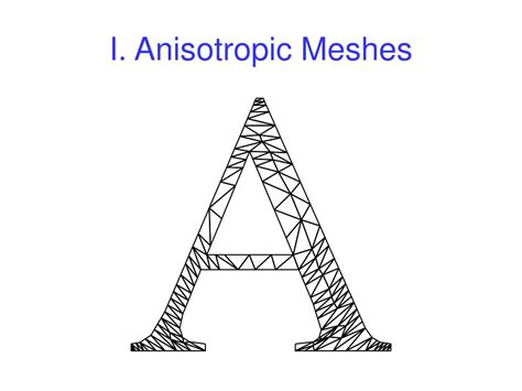 Ppt Anisotropic Voronoi Diagrams And Guaranteed Quality Anisotropic