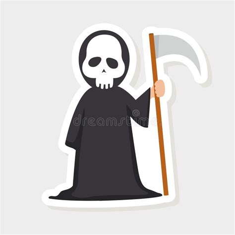 Illustration Halloween Devil Sticker Stock Vector Illustration Of