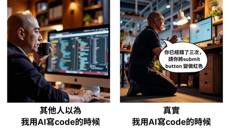 利用 ai 寫 code 的真實情況
