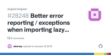 Better Error Reporting Exceptions When Importing Lazy Loaded Modules