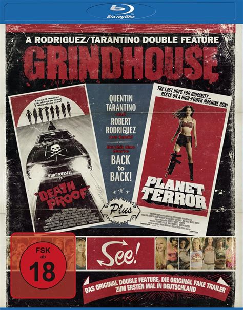 Grindhouse Blu Ray Amazonde Willis Bruce Rodriguez Freddy