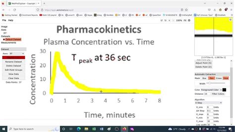 How To Use Webplotdigitizer And Then Fit A Curve With Desmos Youtube