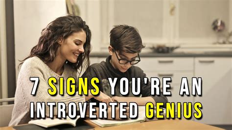 Signs You Re An Introverted Genius YouTube