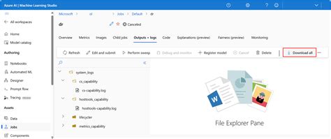 Export Or Delete Workspace Data Azure Machine Learning Microsoft Learn